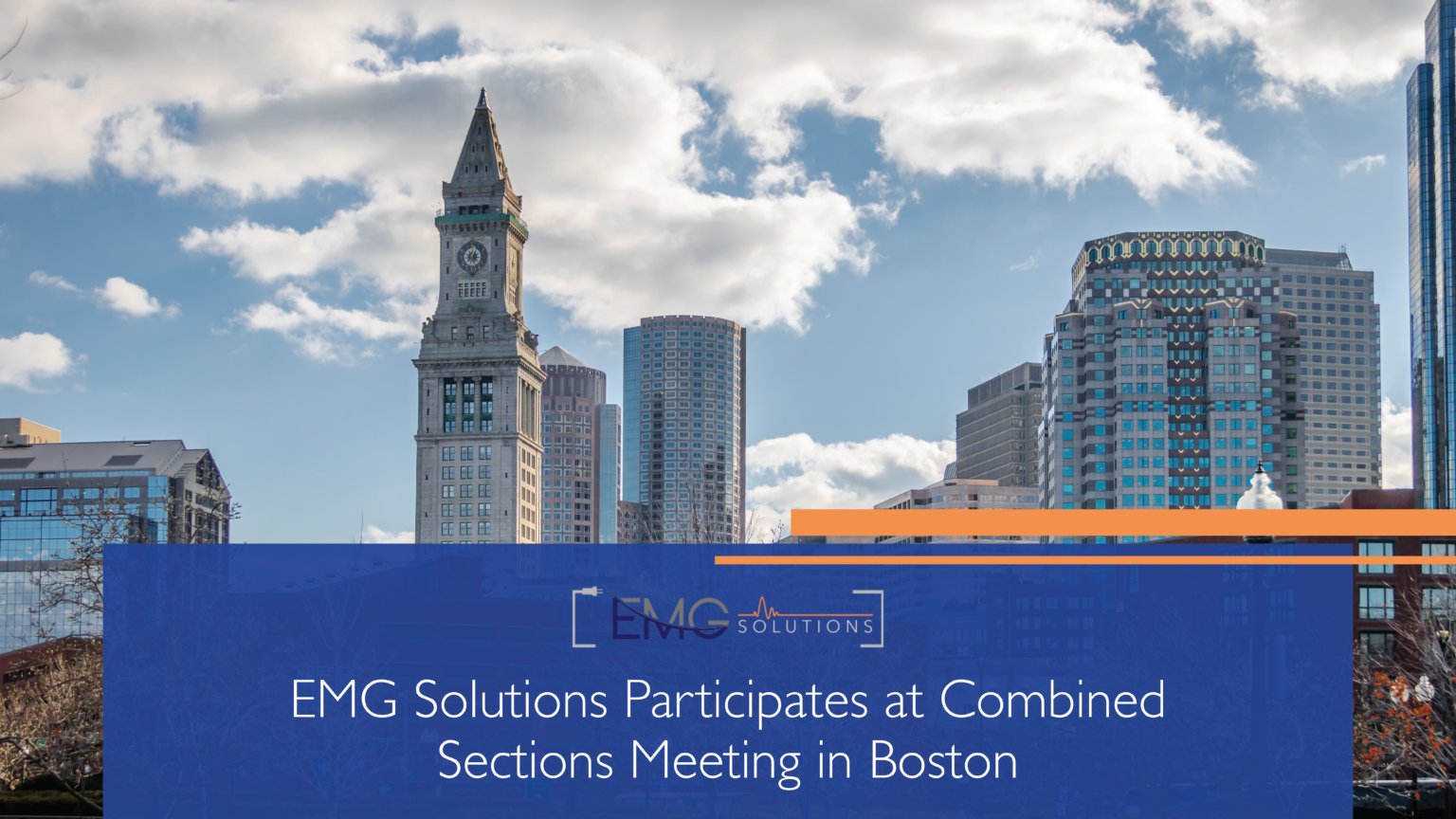 EMG Solutions Participates at Combined Sections Meeting in Boston - EMG ...